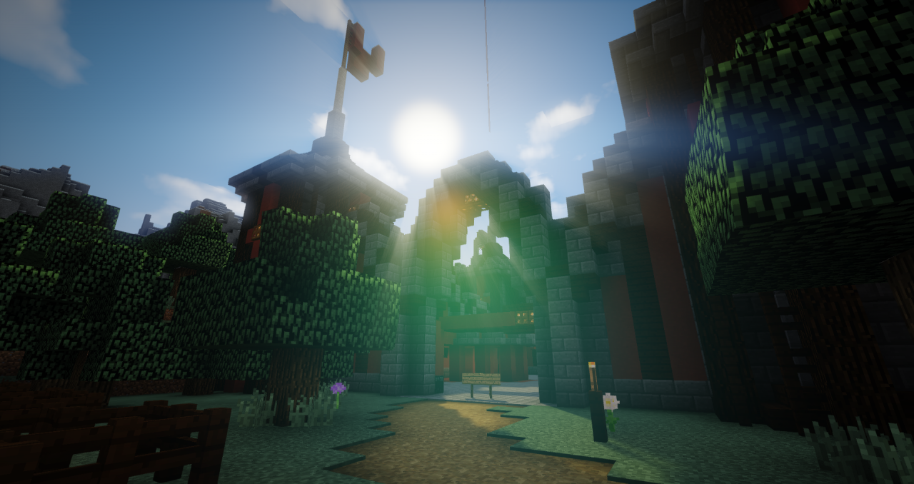 Factions/PvP Castle/Spawn World Minecraft Map
