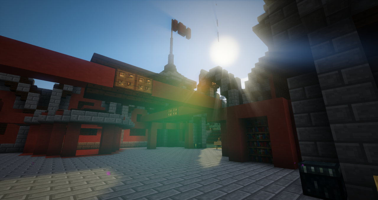 Factions/PvP Castle/Spawn World Minecraft Map