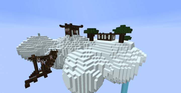 SkyTowns: Custom Skyblock and Factions Map Minecraft Map