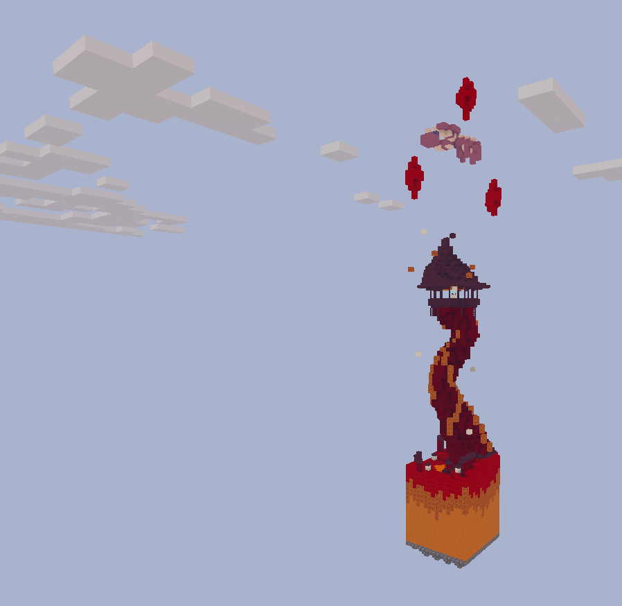 Pyro Sorcerer's Tower Minecraft Map