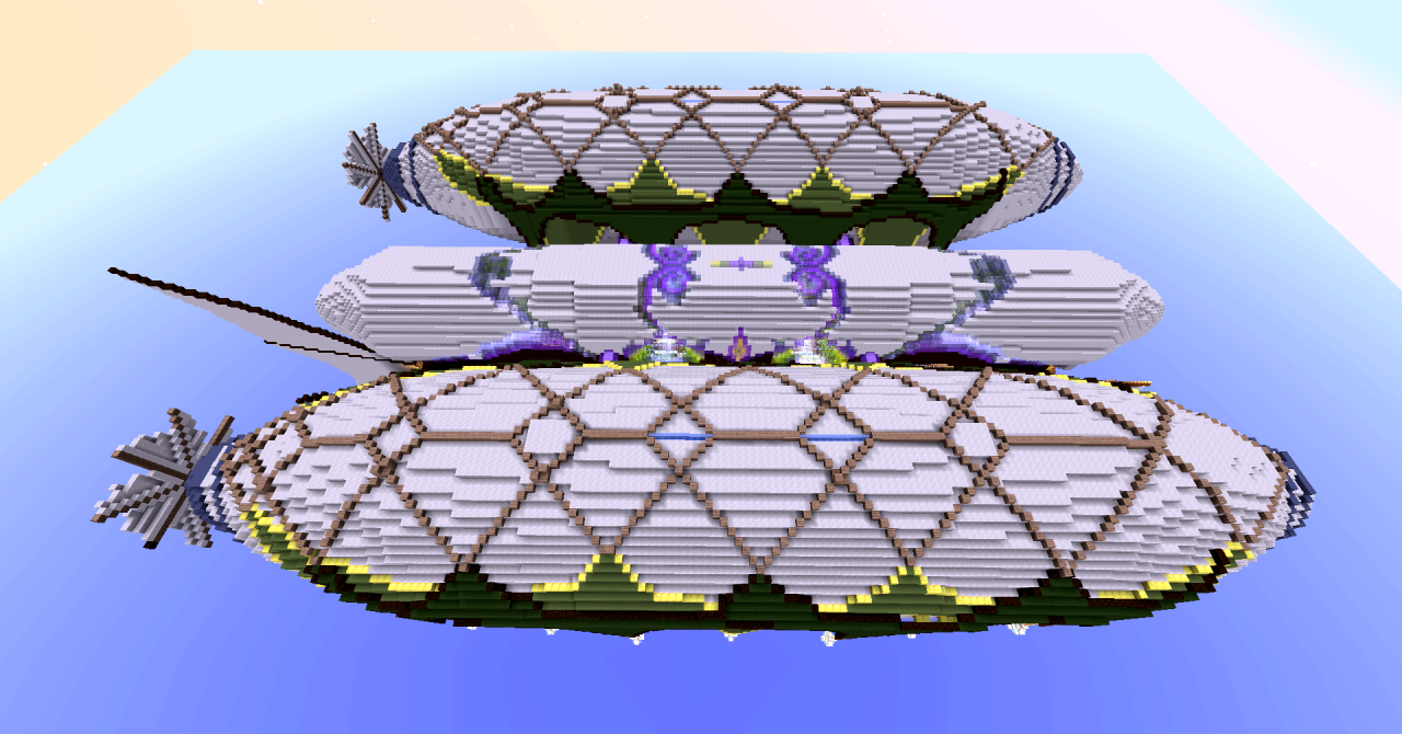 The Elfin Tide - Air Ship Minecraft Map