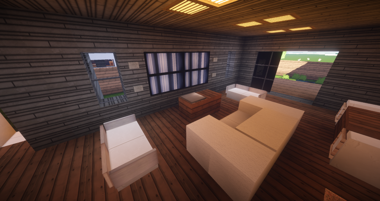 Modern Community House (Flows HD) Minecraft Map