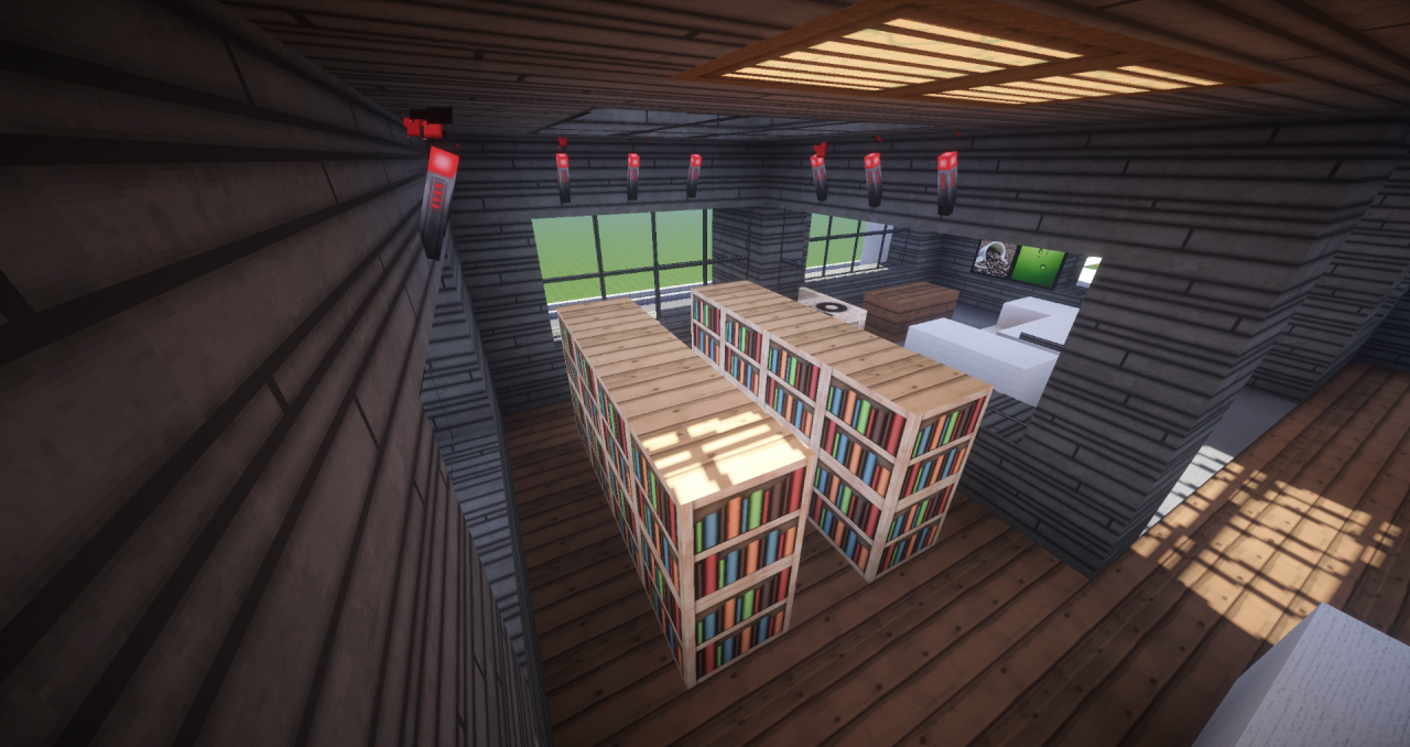 Modern Community House (Flows HD) Minecraft Map