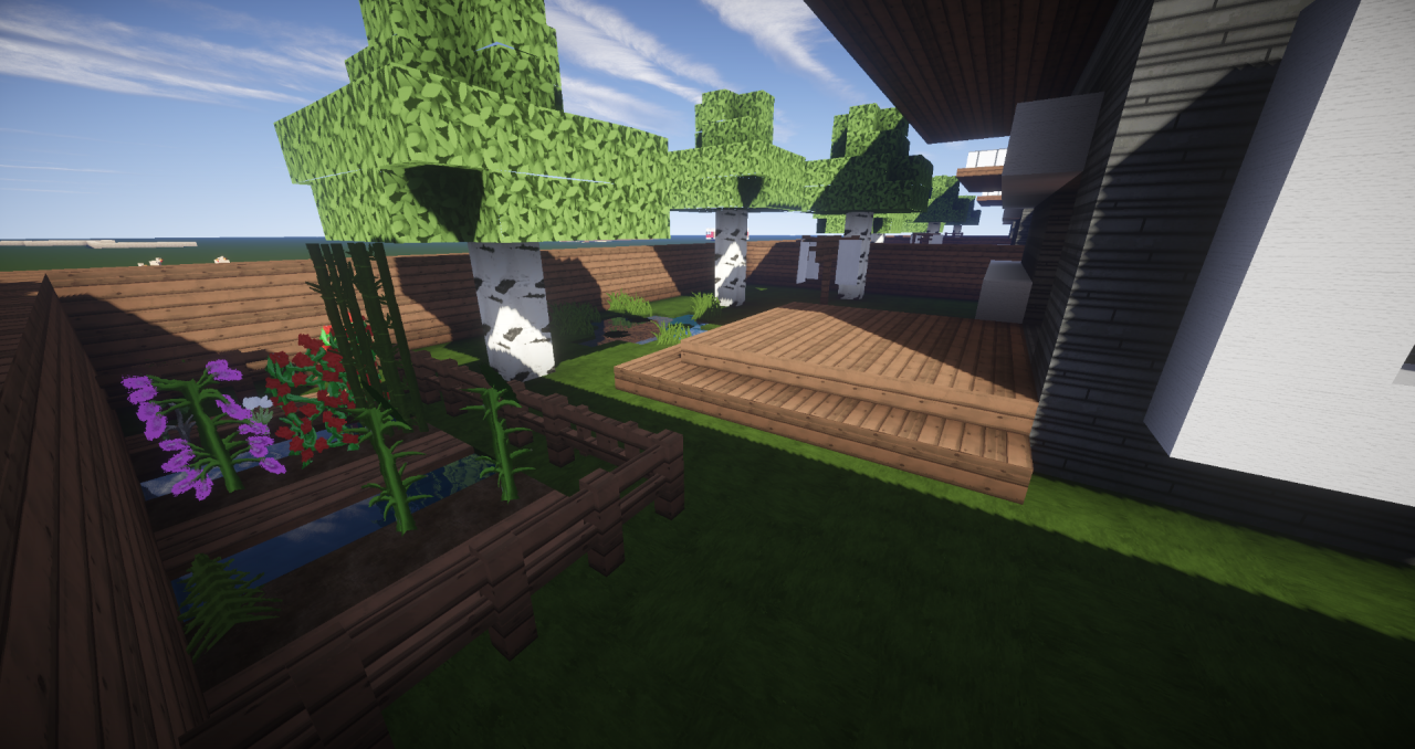 Modern Community House (Flows HD) Minecraft Map