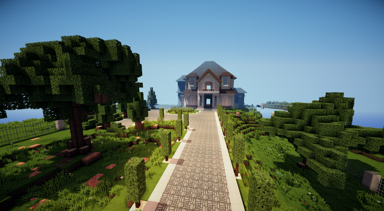 Traditional House - Exterior Minecraft Map
