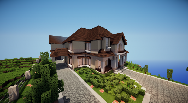 Traditional House - Exterior Minecraft Map