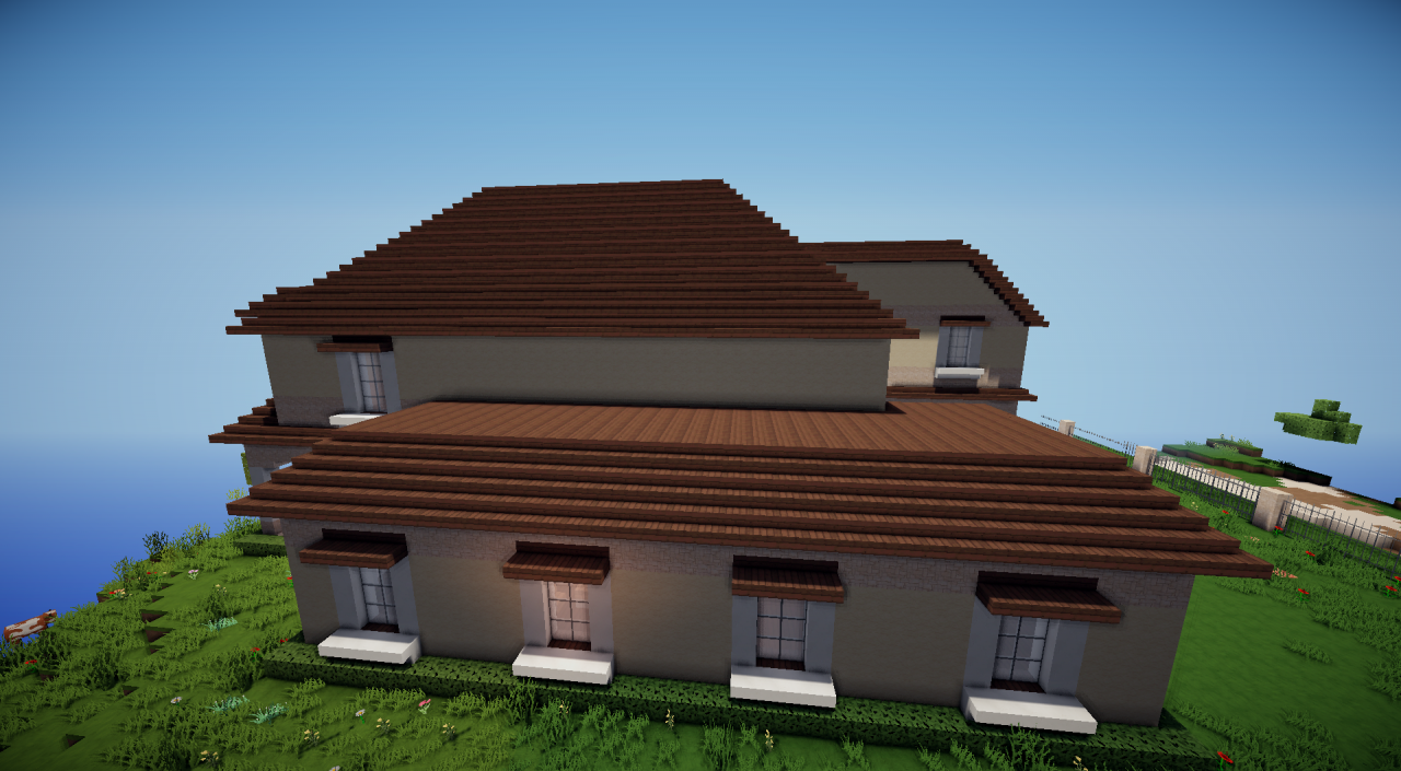 Traditional House - Exterior Minecraft Map