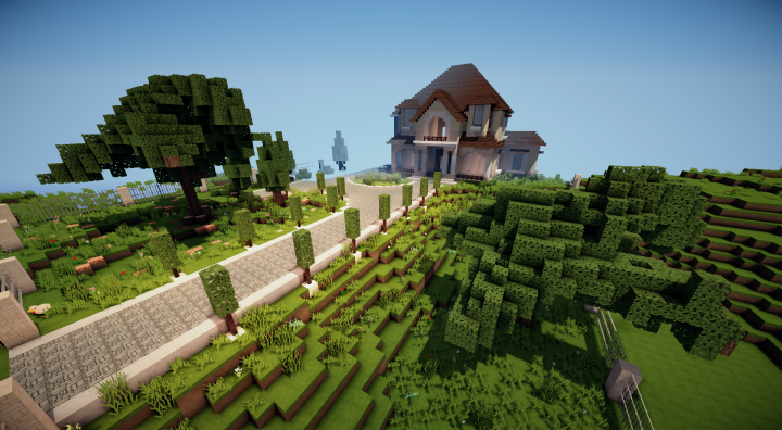 Traditional House - Exterior Minecraft Map