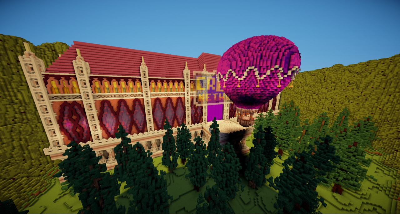 Awesome Server Hub Minecraft Map