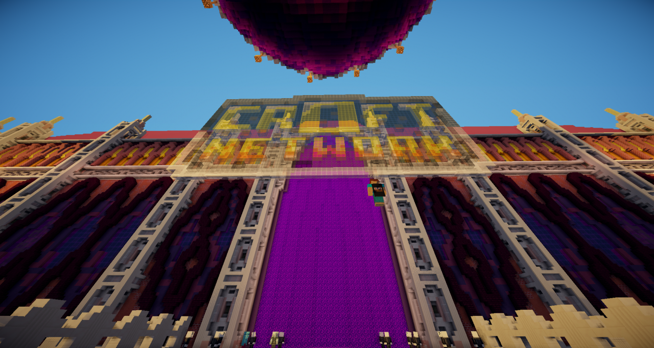Awesome Server Hub Minecraft Map