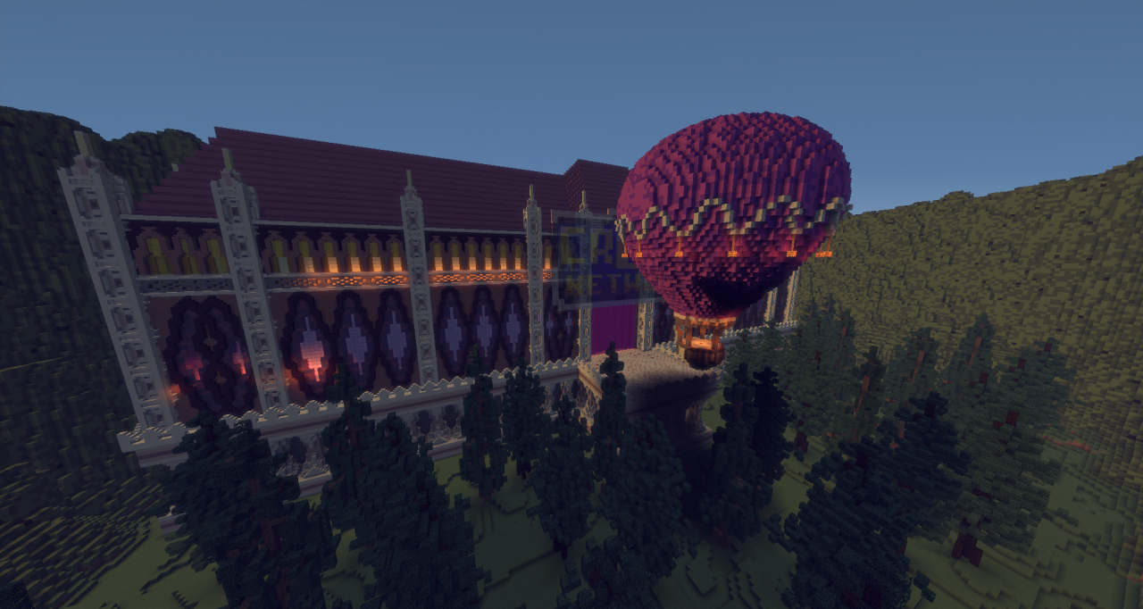 Awesome Server Hub Minecraft Map