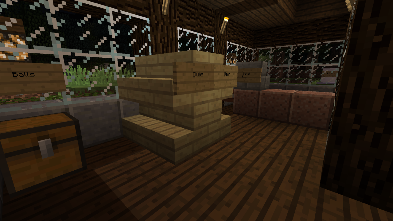 Wisconsin Acres Golf Club Clubhouse Minecraft Map