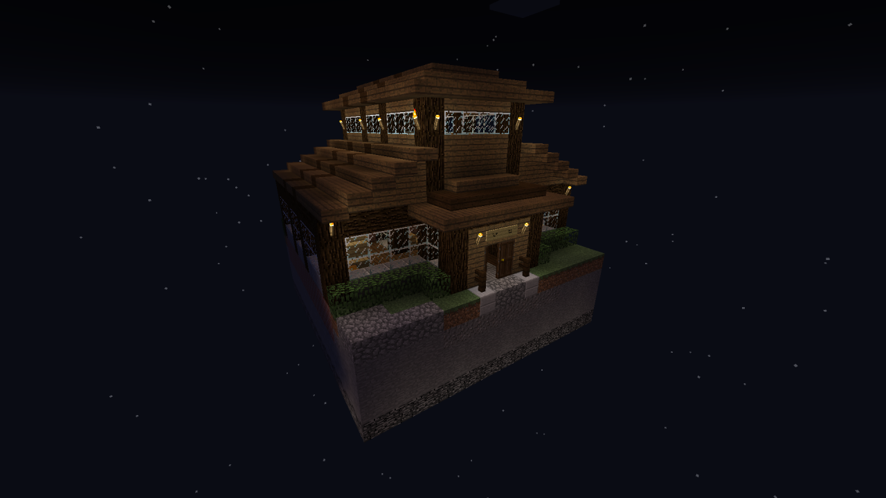 Wisconsin Acres Golf Club Clubhouse Minecraft Map