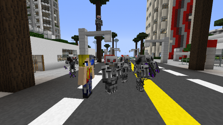 Minecraft The Terminator Mod Minecraft Project