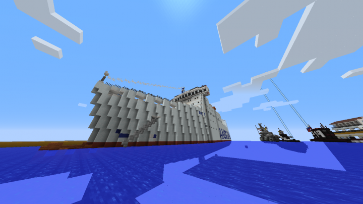 F/B Elyros cruise ferry Minecraft Map