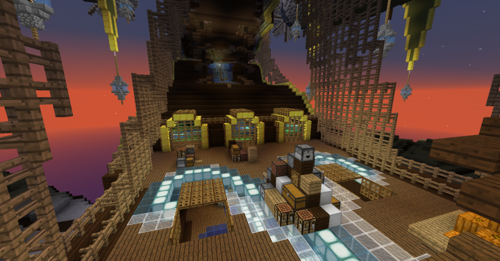 The Elfin Tide - Air Ship Minecraft Map