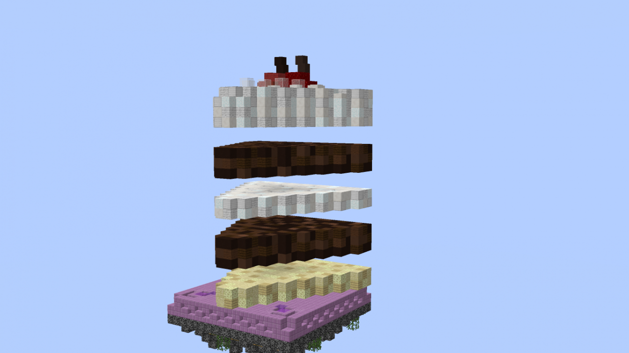 Piece of Cake - Chunk Challenge Minecraft Map