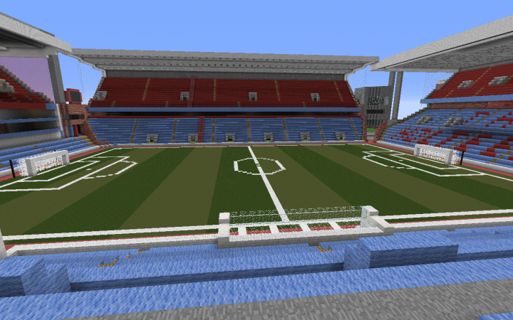 Aston Villa - Villa Park (football stadium/soccer stadium) Minecraft Map