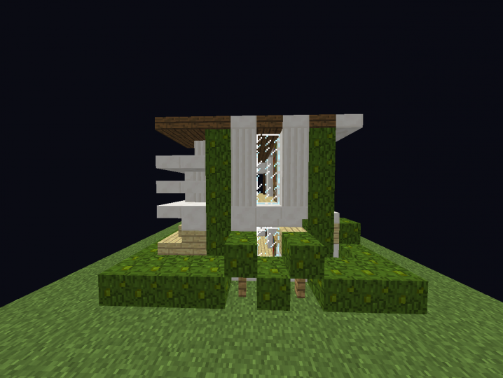 The Modern House-solo Chunk Challenge Minecraft Project