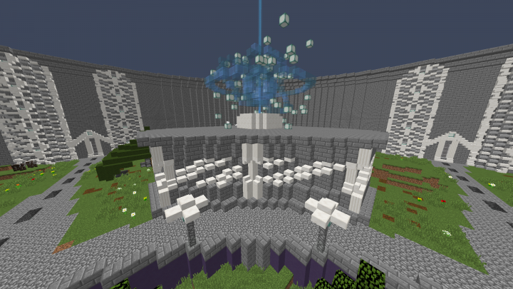 Dracston Square (Blockhunt Map for Immortal Legions MC Server) Minecraft Map