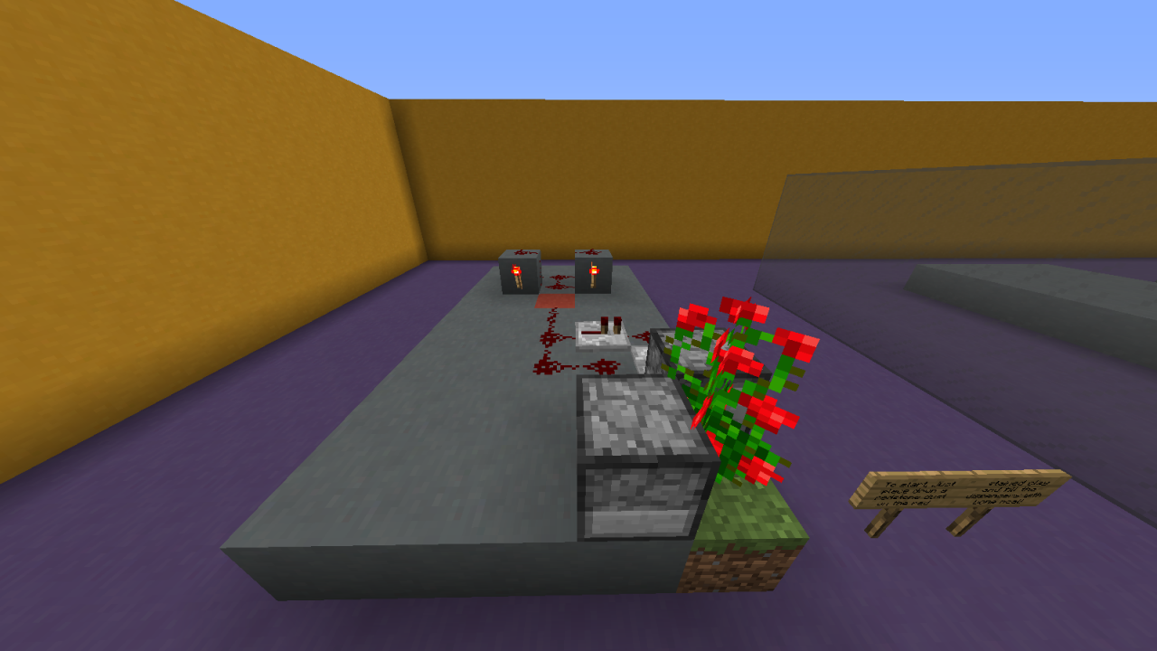 Flower Machine - Step by Step Minecraft Map