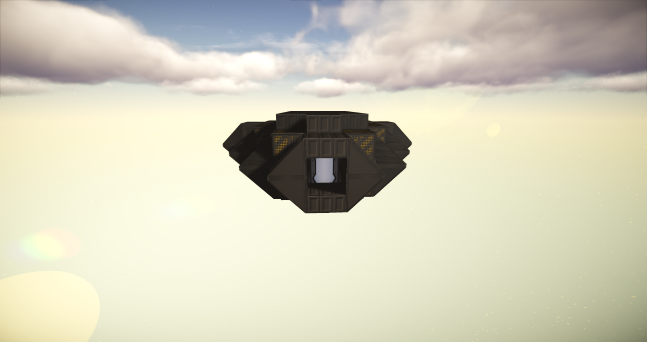 Hellcat-Class Light Gunship Minecraft Map