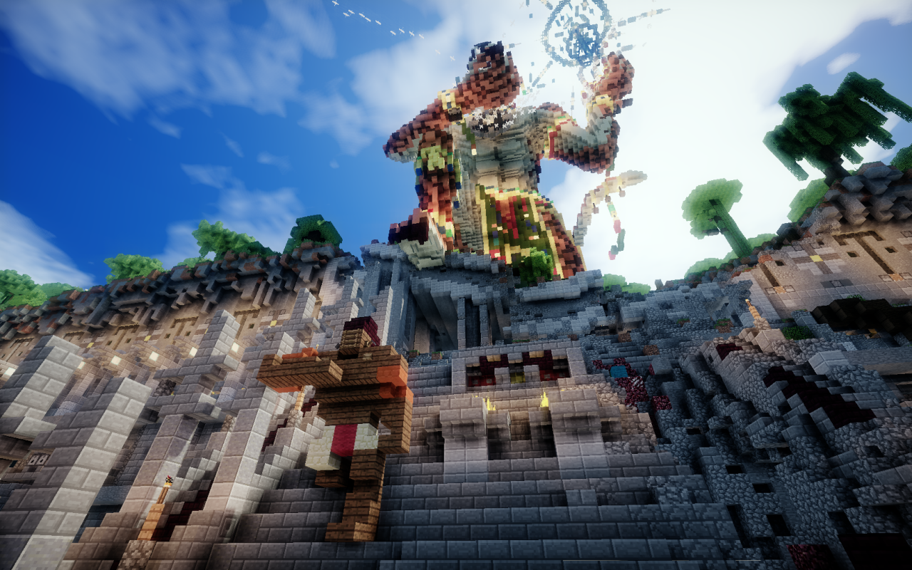-Wrath of the ancient god- Minecraft Map