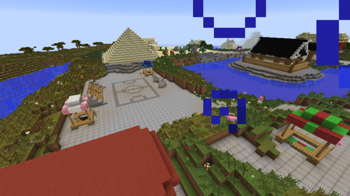Battle Frontier from Pokemon Emerald / On Pixelmon Server Minecraft Map