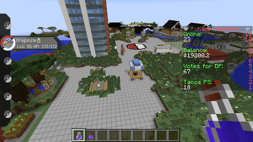 Battle Frontier from Pokemon Emerald / On Pixelmon Server Minecraft Map