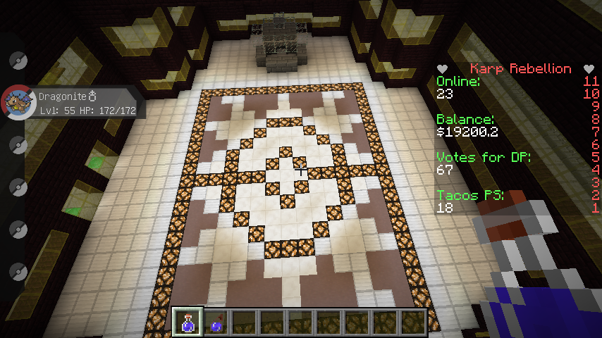 Battle Frontier from Pokemon Emerald / On Pixelmon Server Minecraft Map