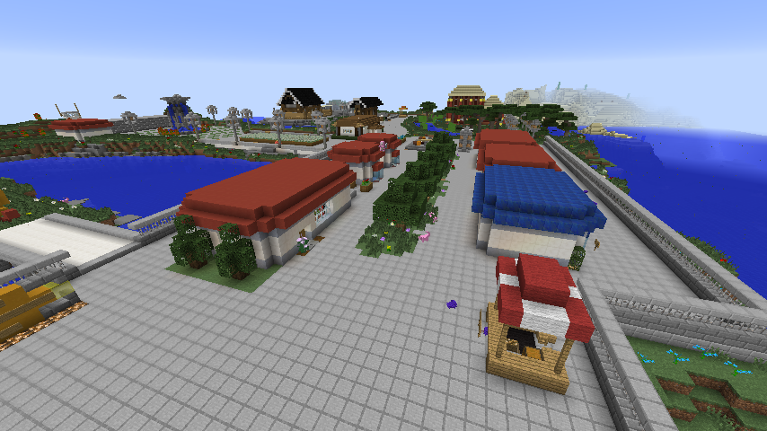 Battle Frontier from Pokemon Emerald / On Pixelmon Server Minecraft Map