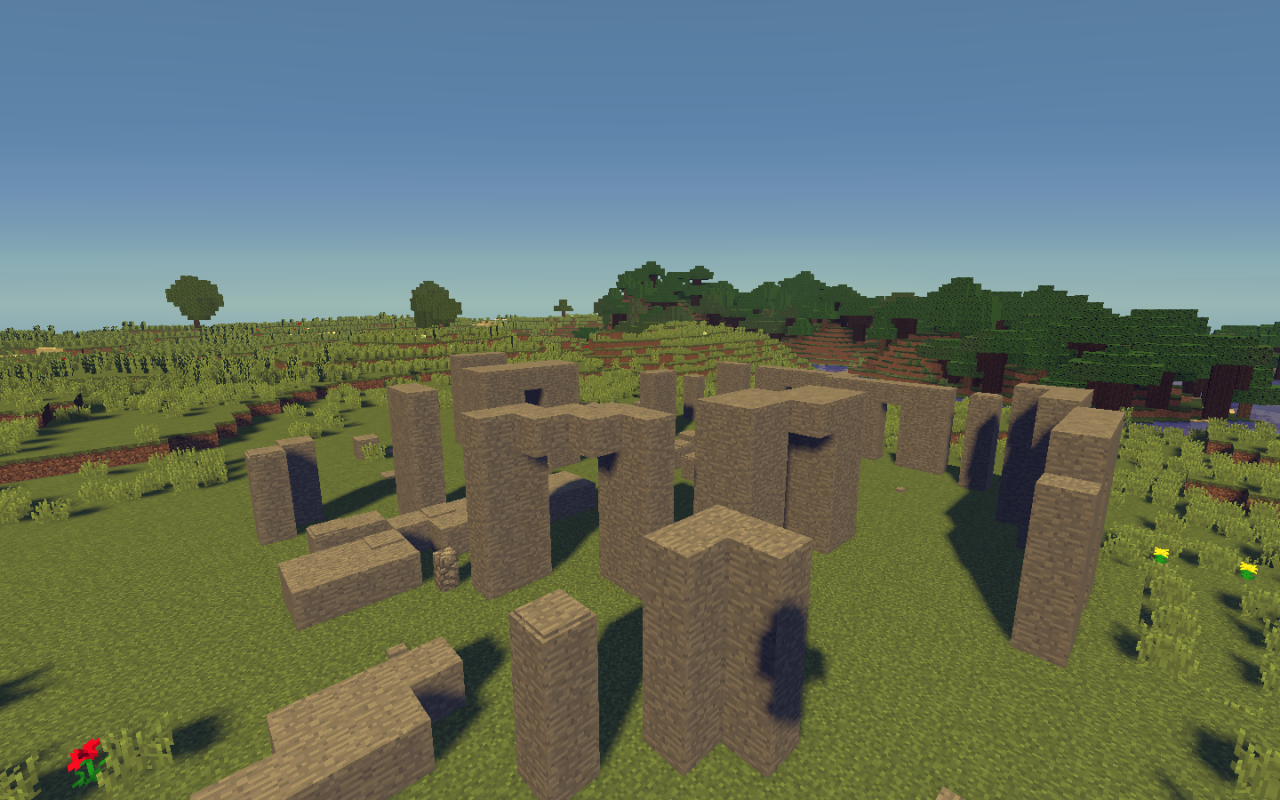 Stonehenge in Minecraft Minecraft Map