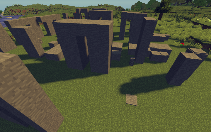 Stonehenge in Minecraft Minecraft Map