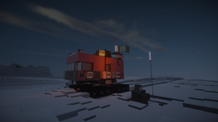 Arctic Snow Transporter Minecraft Map