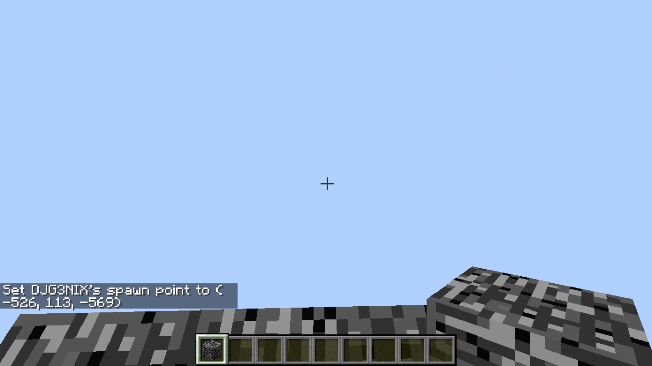 Blank air world Minecraft Map