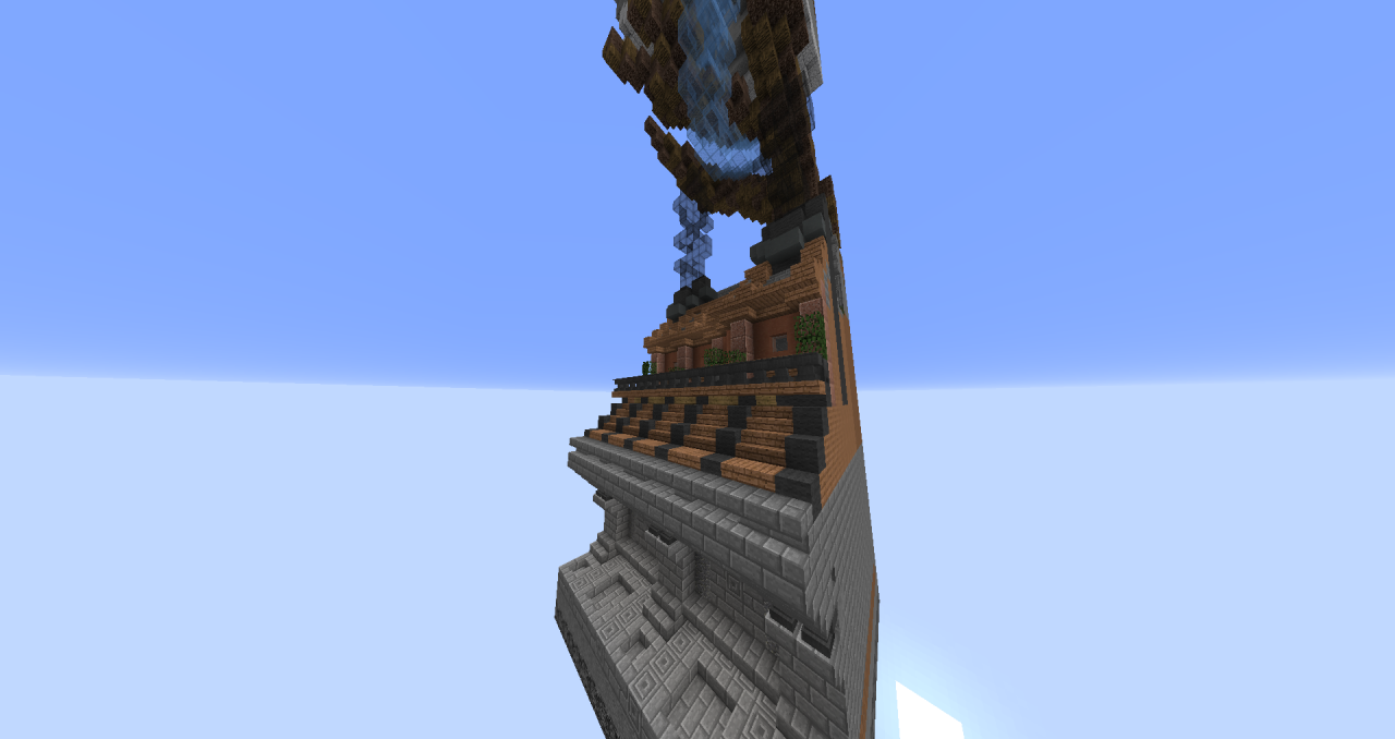 The distance Minecraft Map