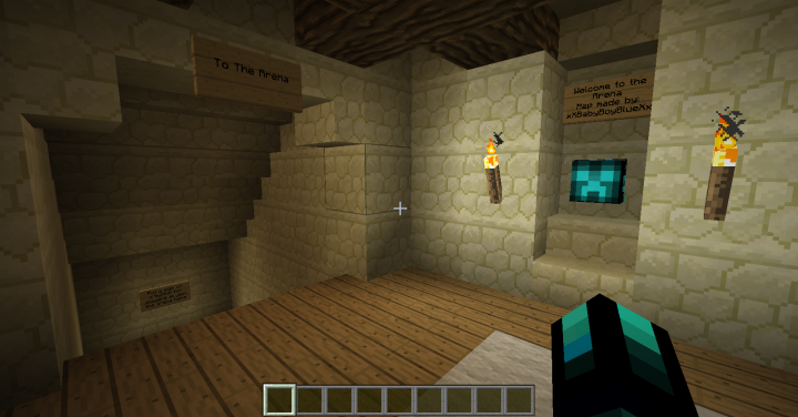 Cool PvP Arena Minecraft Map