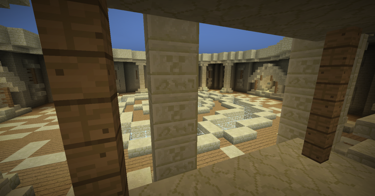 Cool PvP Arena Minecraft Map