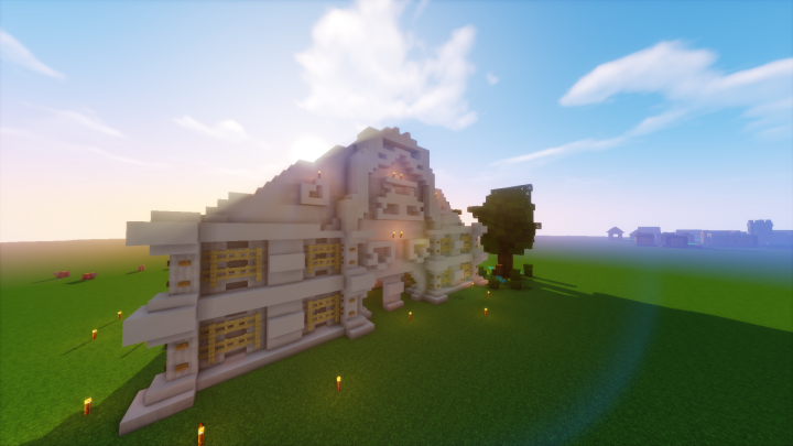 Modern City Hall / Mairie Moderne Minecraft Map