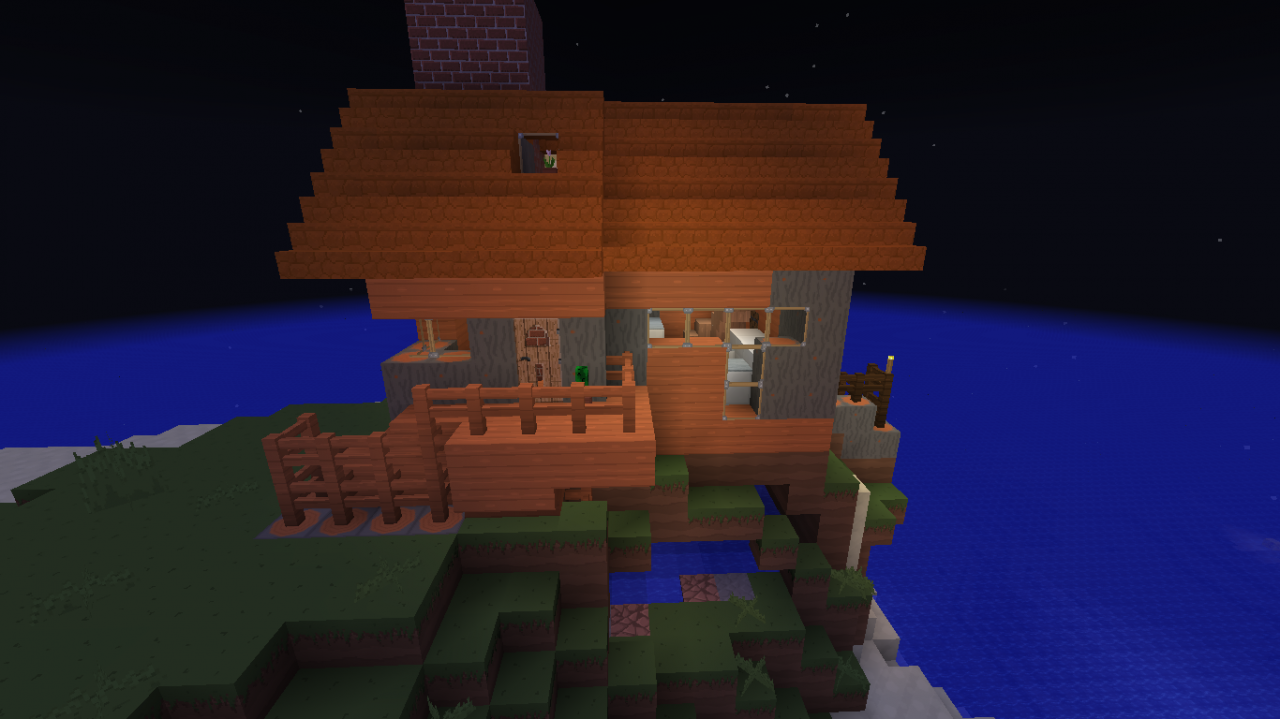 Island House Minecraft Map