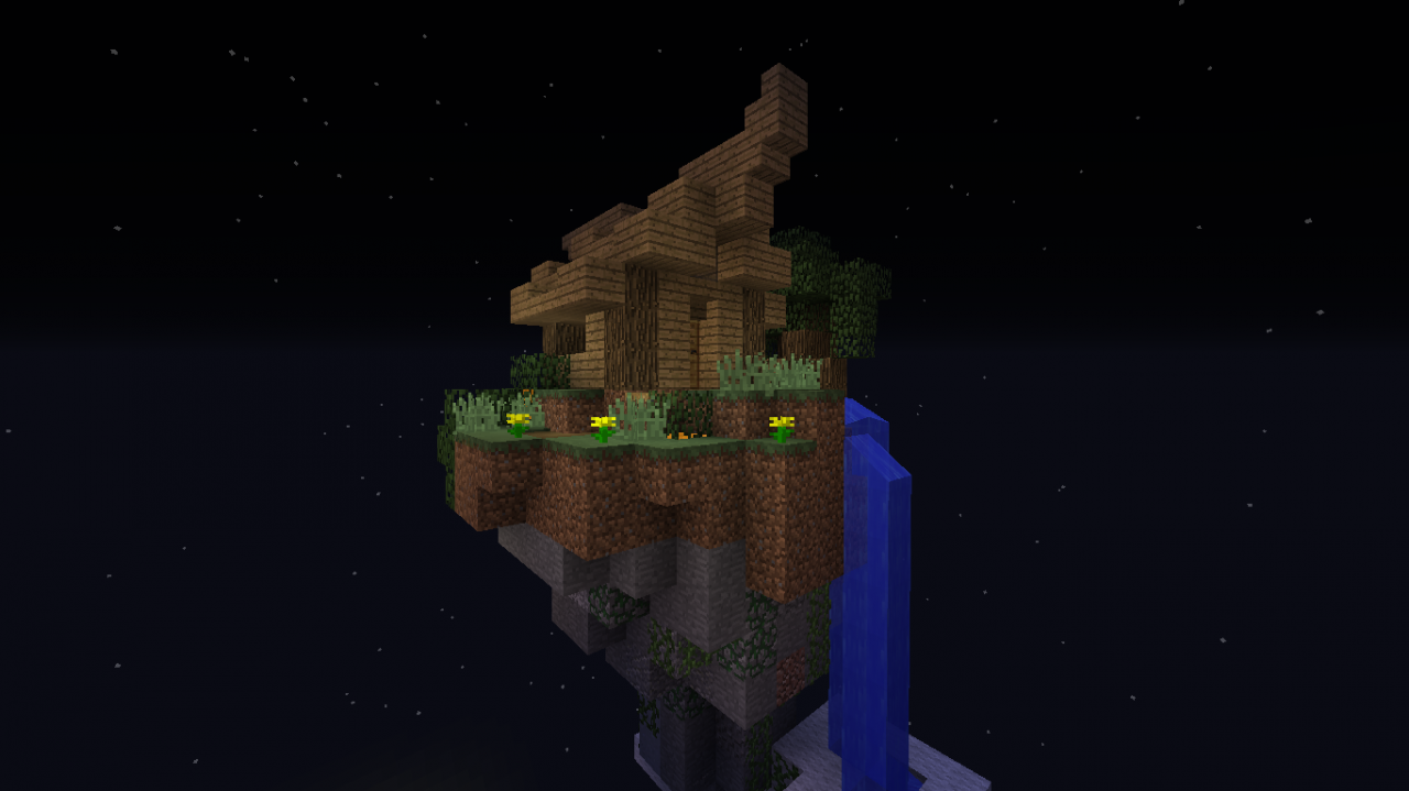 Floating Mini Island Minecraft Map