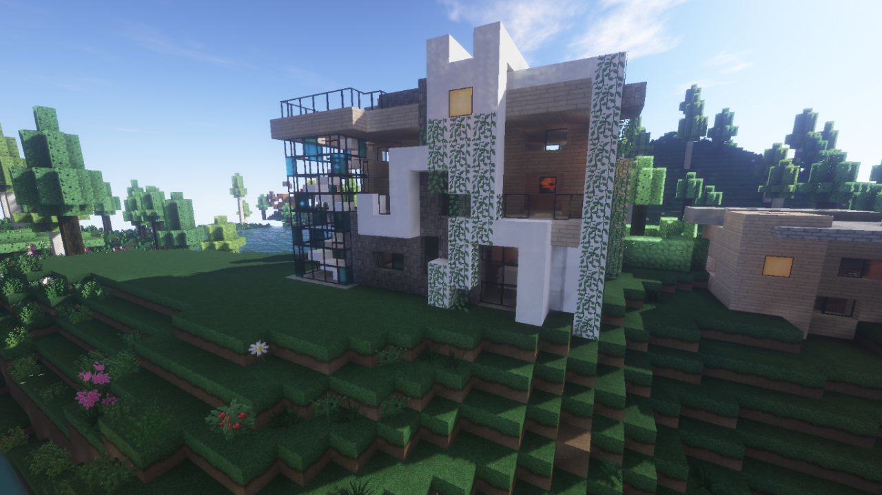 Modern Town House [Quick project] Minecraft Map