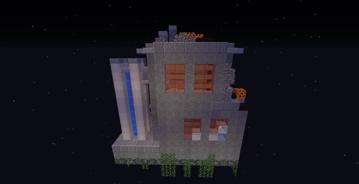 Meteor Shelter - Chunk Challenge Minecraft Map