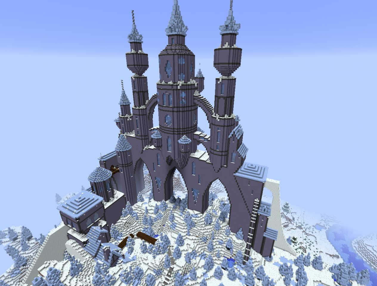 Frost kings castle Minecraft Map