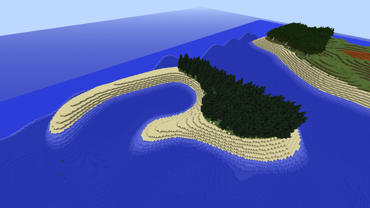 Island Chain Custom Survival World - MULTIPLE BIOMES 1.8-1.10 Minecraft Map