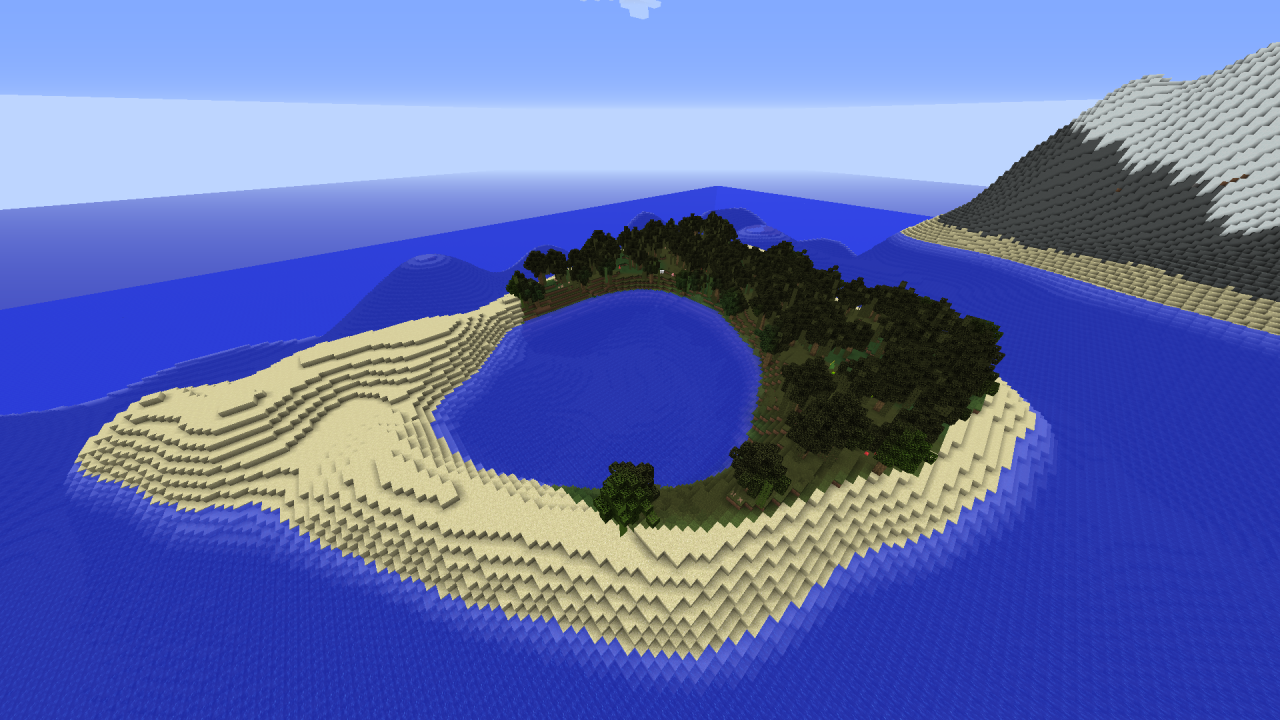 Island Chain Custom Survival World - MULTIPLE BIOMES 1.8-1.10 Minecraft Map