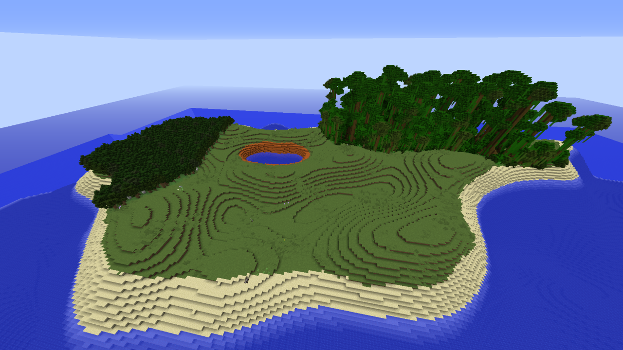 Island Chain Custom Survival World - MULTIPLE BIOMES 1.8-1.10 Minecraft Map