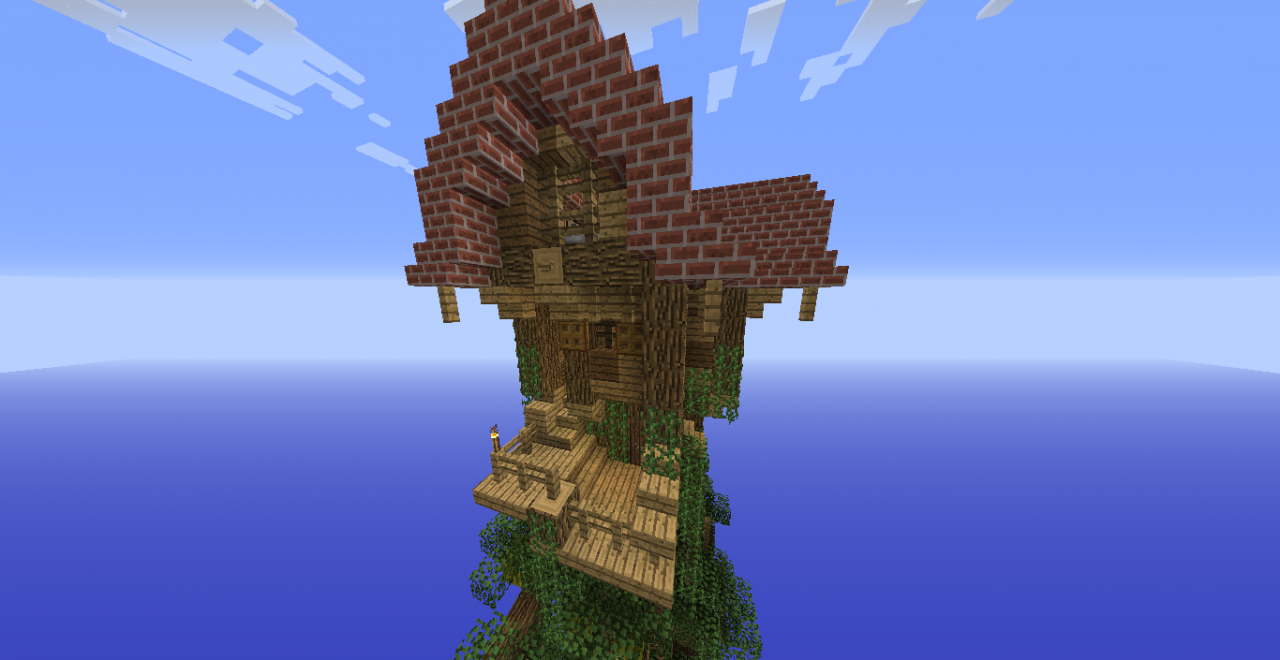 The Bean Stalk House (Chunk Challenge Contest) (1.10.2) Minecraft Map