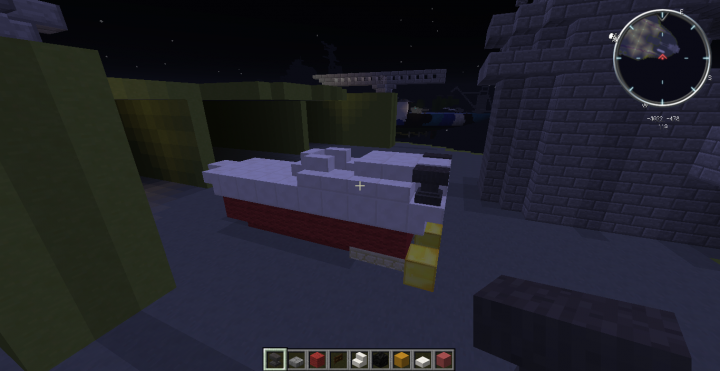 torpedo boat Minecraft Map