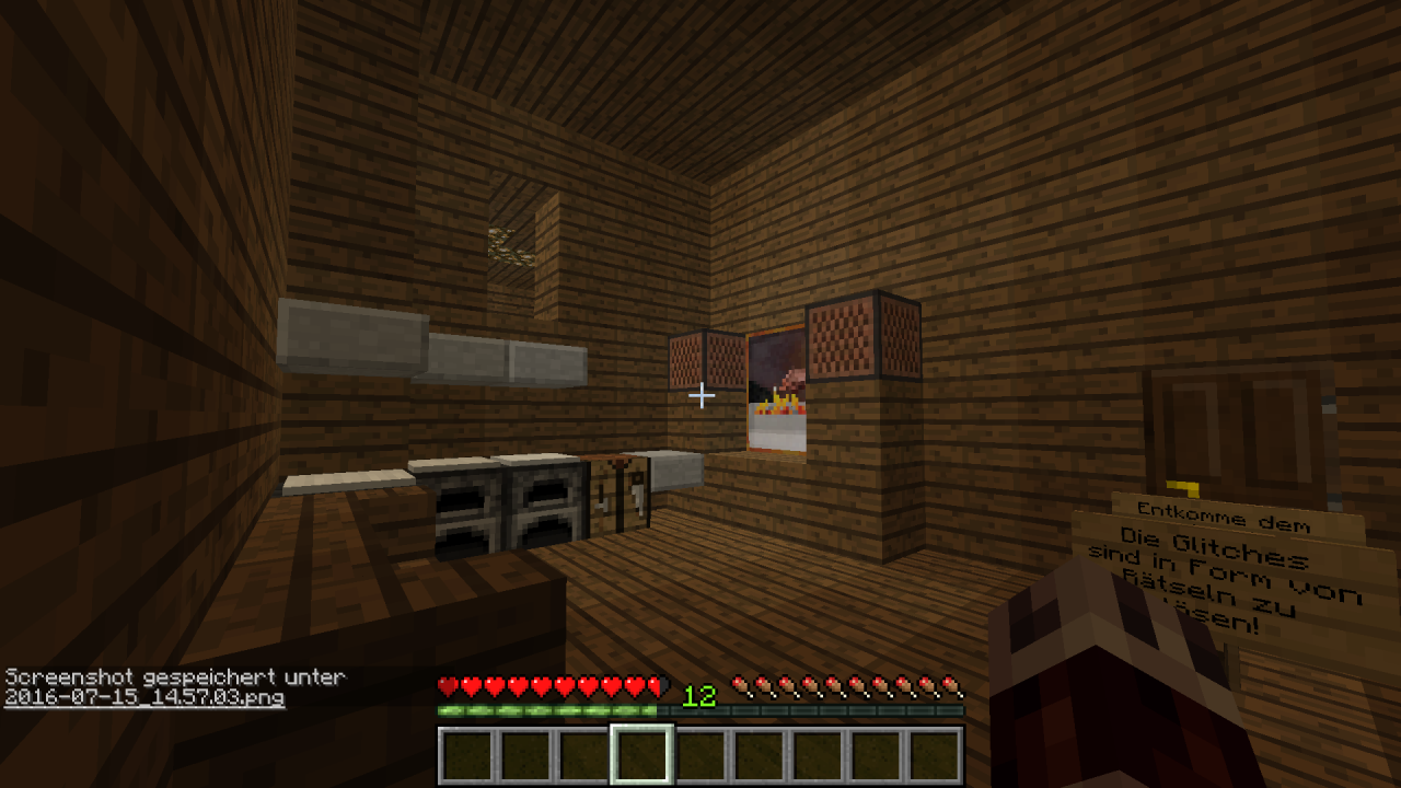 Rätsel & Glitches Map Minecraft Map